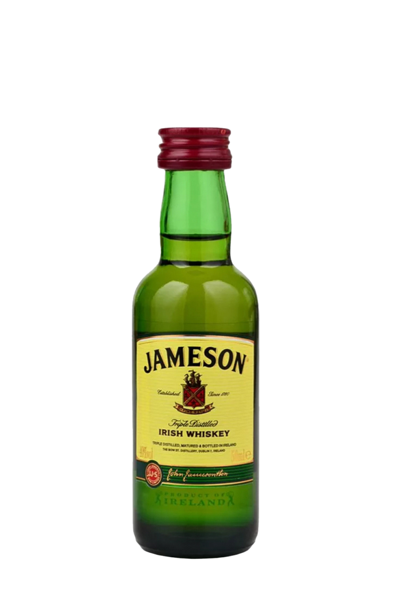Jameson Whiskey - Miniature Glass Bottle - 5cl – Molloys Liquor Stores