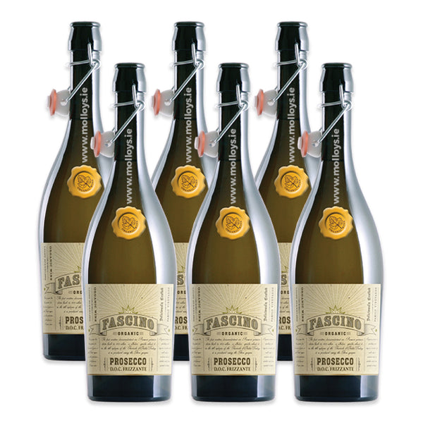 Fascino Organic Prosecco - 6 Bottle Case - Molloys Liquor Stores