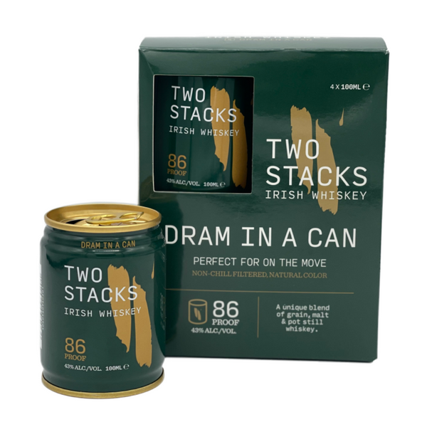 Two Stacks – Dram In A Can 4 X 100ml - Molloys Liquor Stores