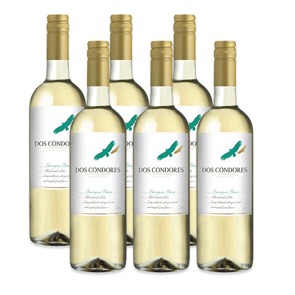 Dos Condores Sauvignon Blanc - 6 Bottle Case - Molloys Liquor Stores