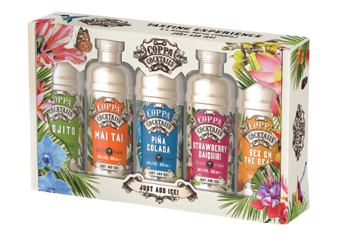 Coppa Cocktails 5x100ml Miniature Pack - Molloys Liquor Stores
