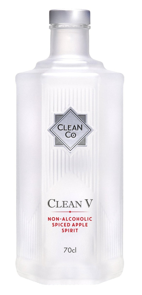 Clean V Spiced Apple Vodka Alternative - Clean Co - Non Alcoholic - 70 ...