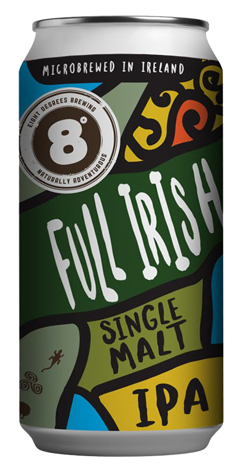 8 Degrees The Full Irish IPA 440ml - Molloys Liquor Stores